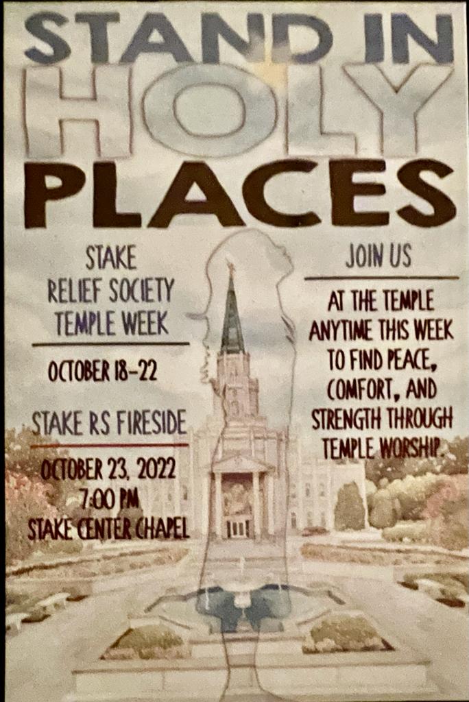 Friends of The Woodlands Texas Stake – Each of us has the opportunity ...